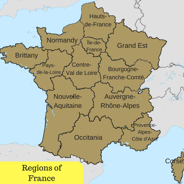 Regions Of France France For Families
